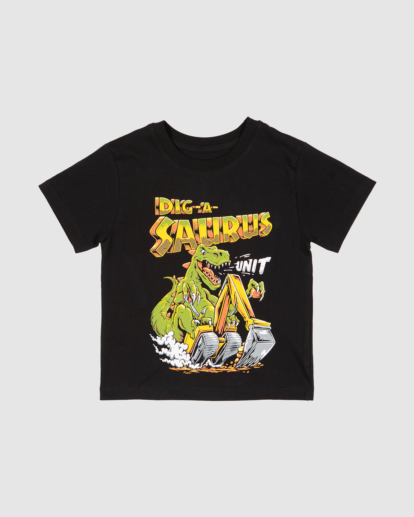 Unit Kids Tee Digger Black